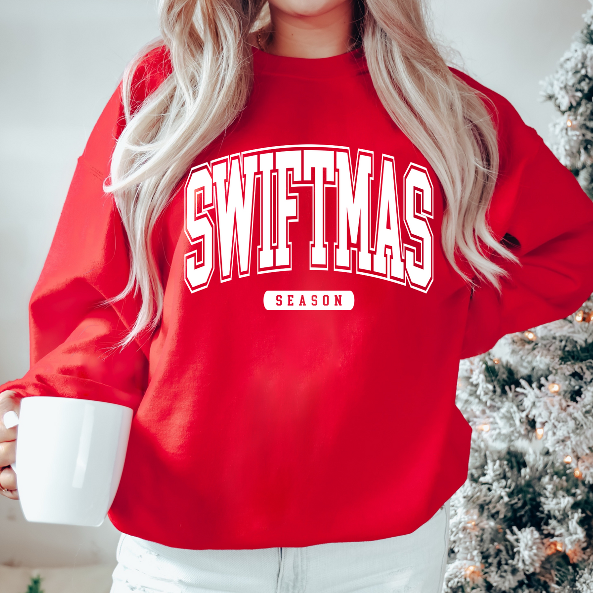 Swift-Mas Crewneck — Mint + Anchor Co